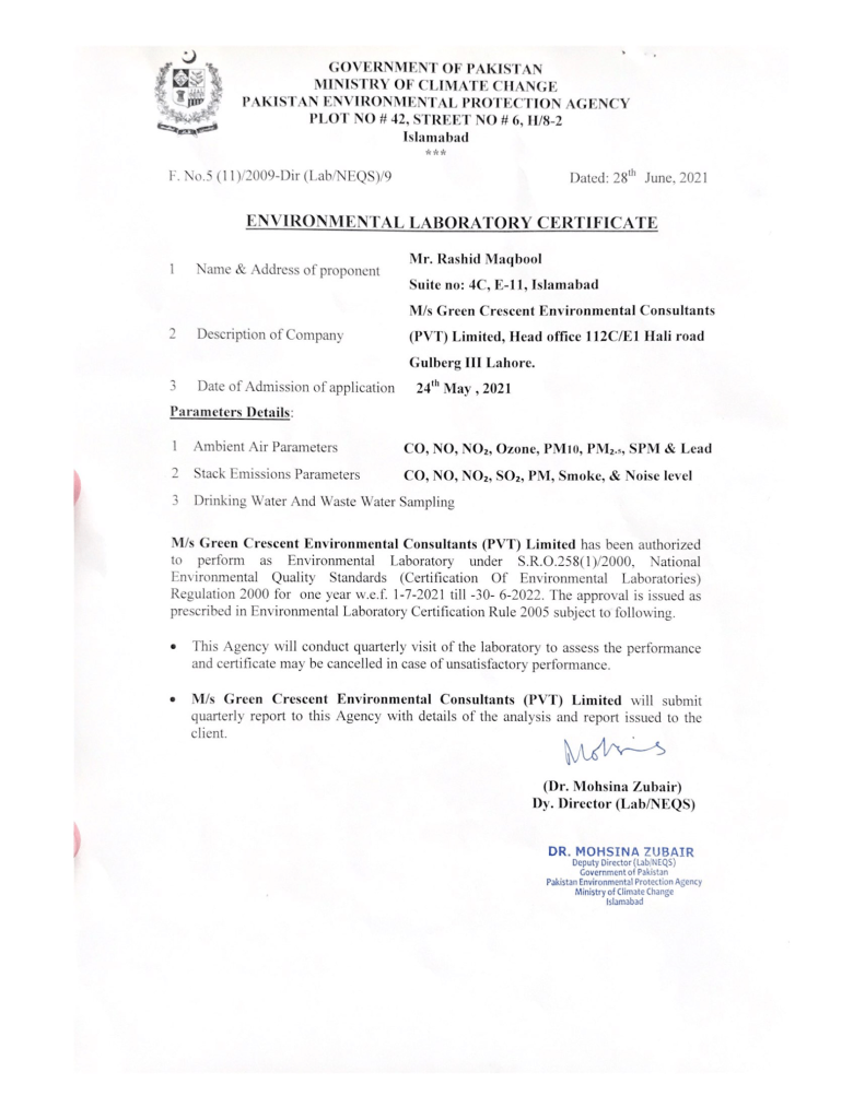 Clients – Green Crescent Environmental Consultants